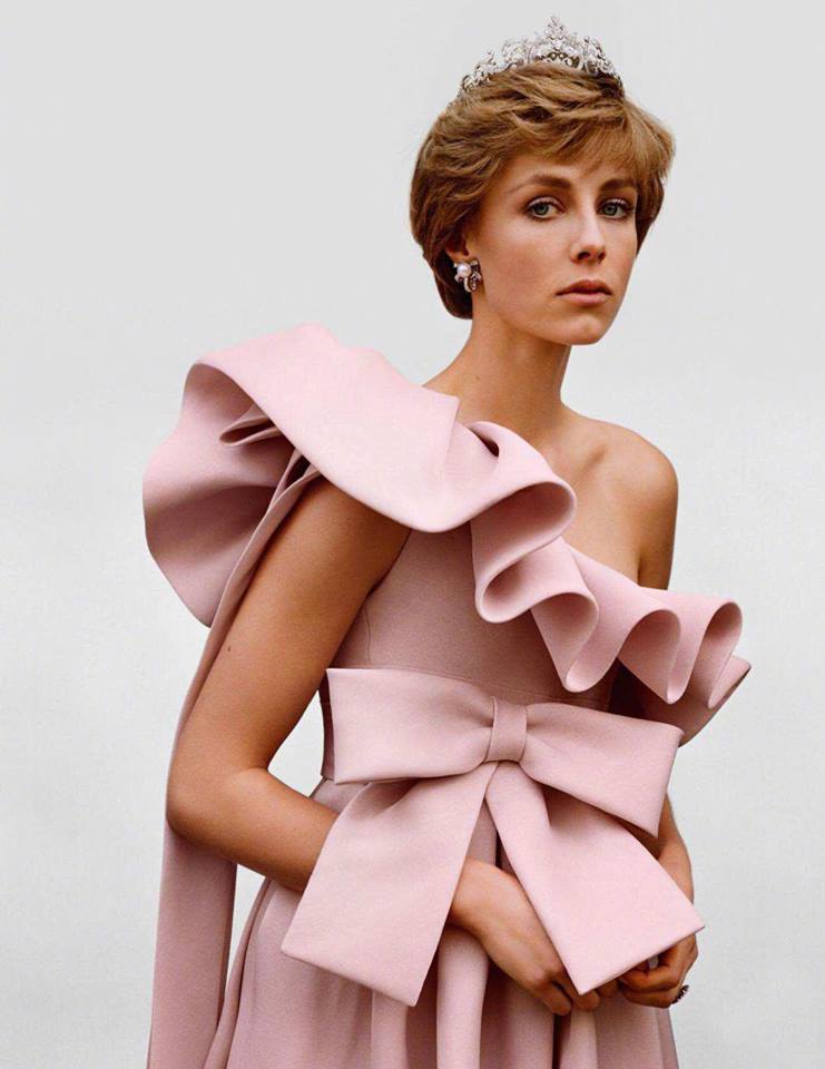 The Young Lady Di：《Vogue Paris》四月號重現 Princess Diana 的迷人倩影 - The Femin
