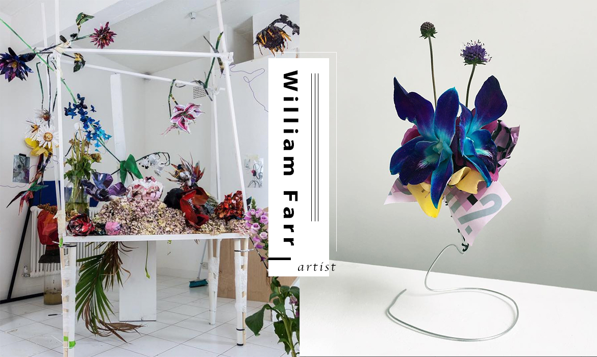 對生命短促之物的奇異禮贊：William Farr克制而張揚的花卉雕塑 - The Femin