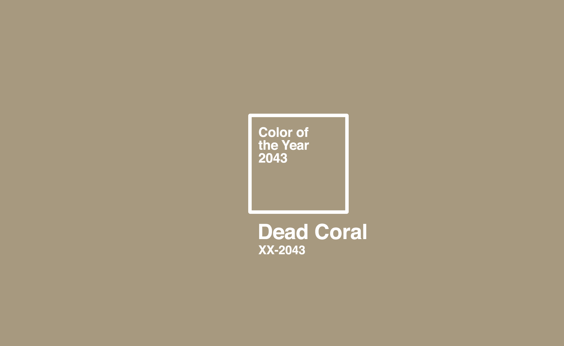 2043年的年度代表色提前亮相？蘊藏在“Dead Coral” 背後的深刻寓意 - The Femin