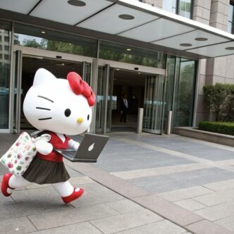 Hello Kitty 成為上班族後的崩潰星期一，火爆又厭世，完美詮釋社畜的精神狀態 - The Femin