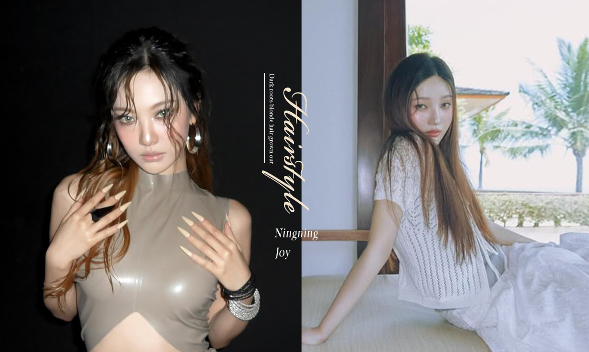 「布丁頭」將為成下個染髮趨勢？aespa Ningning 和 Red Velvet 的 Joy 都染了 - The Femin