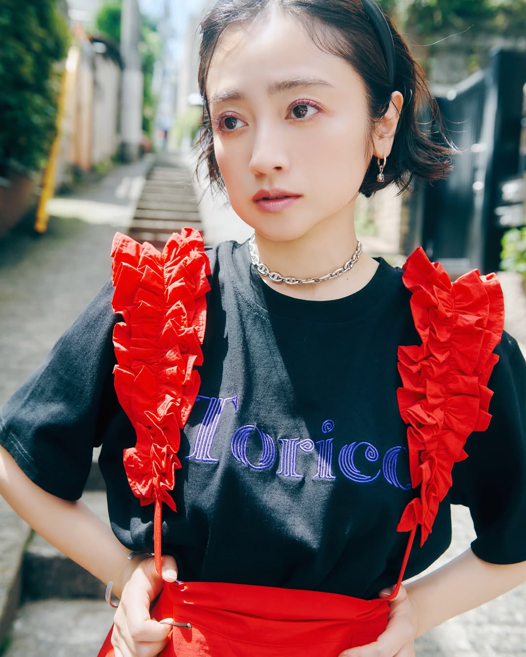 最近被安達祐實這組照片可愛到，原來是為自家服飾品牌 Torico 擔任模特 - The Femin